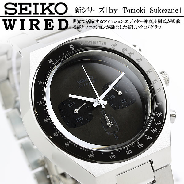 【楽天市場】セイコー メンズ クロノグラフ 腕時計 WIRED X. AGAV031 SEIKO 送料無料：LAD WEATHER（ラドウェザー）公式