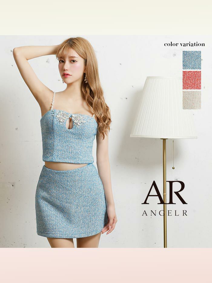 【楽天市場】AngelR オープンバストビジューミックスセパレートタイトマイクロミニドレス ブルー ar23850-3：vanityME. （バニティーミー）