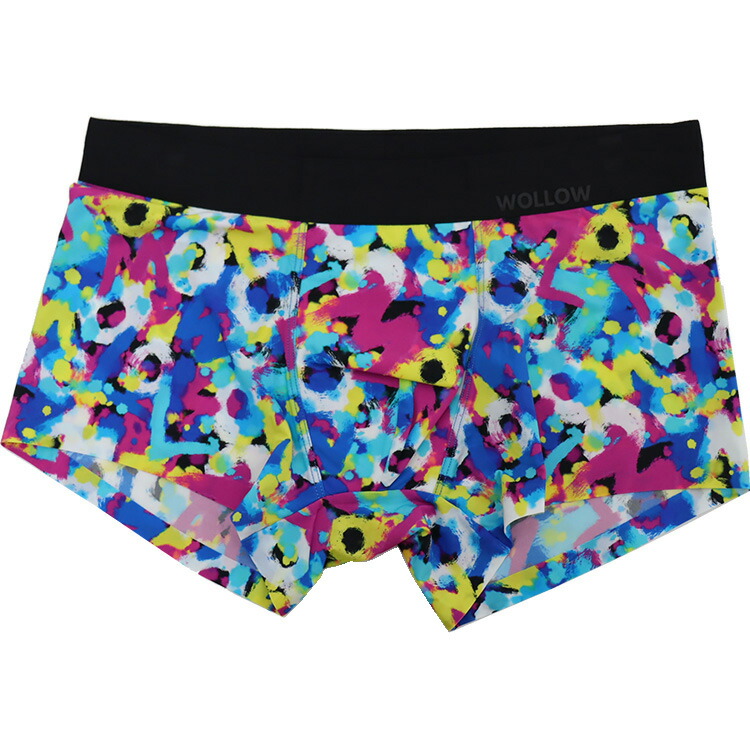 【楽天市場】WOLLOW ワロー 【W-44】前とじ ボクサーパンツ メンズ 下着 ナイロン ブランド 人気 店長おすすめ メンズインナー パンツ ボクサー：メンズインナーSHOPバンタン