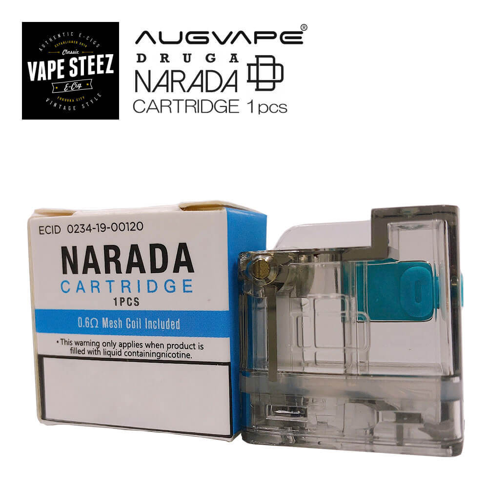 【楽天市場】AUGVAPE DRUGA NARADA 交換用カートリッジ スペアPOD：電子タバコ専門店 VAPE STEEZ