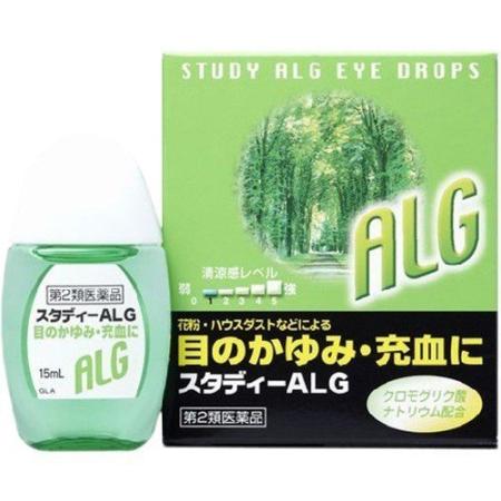 【楽天市場】【お買得クーポン対象】【送料無料】【第2類医薬品】 スタディーALG 15ml 花粉 ハウスダスト 充血 かゆみ 目薬 アレルギー：バラエティストアFukuko