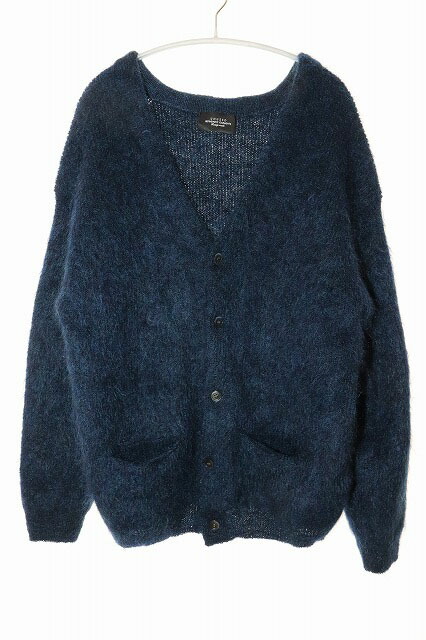 【楽天市場】【中古】アンユーズド UNUSED 22AW MOHAIR KNIT CARDIGAN 7G NAVY SIZE 4 US2271 ...