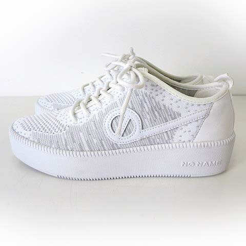 【楽天市場】【中古】ノーネーム NO NAME JAVA-71518 スニーカー シューズ ストレッチ 35 白 ホワイト グレー 22.5cm くつ 靴 美品 レディース 【ベクトル 古着 ...