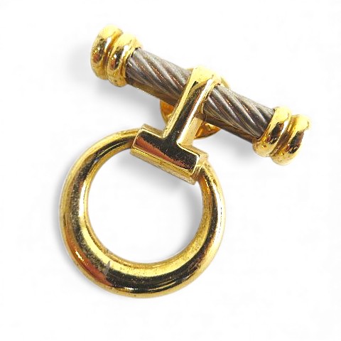 【楽天市場】【中古】MALKA M DEP マルカ ゴールドカラー ピンブローチ スカーフリング アクセサリー フランス製 【ベクトル 古着 ...