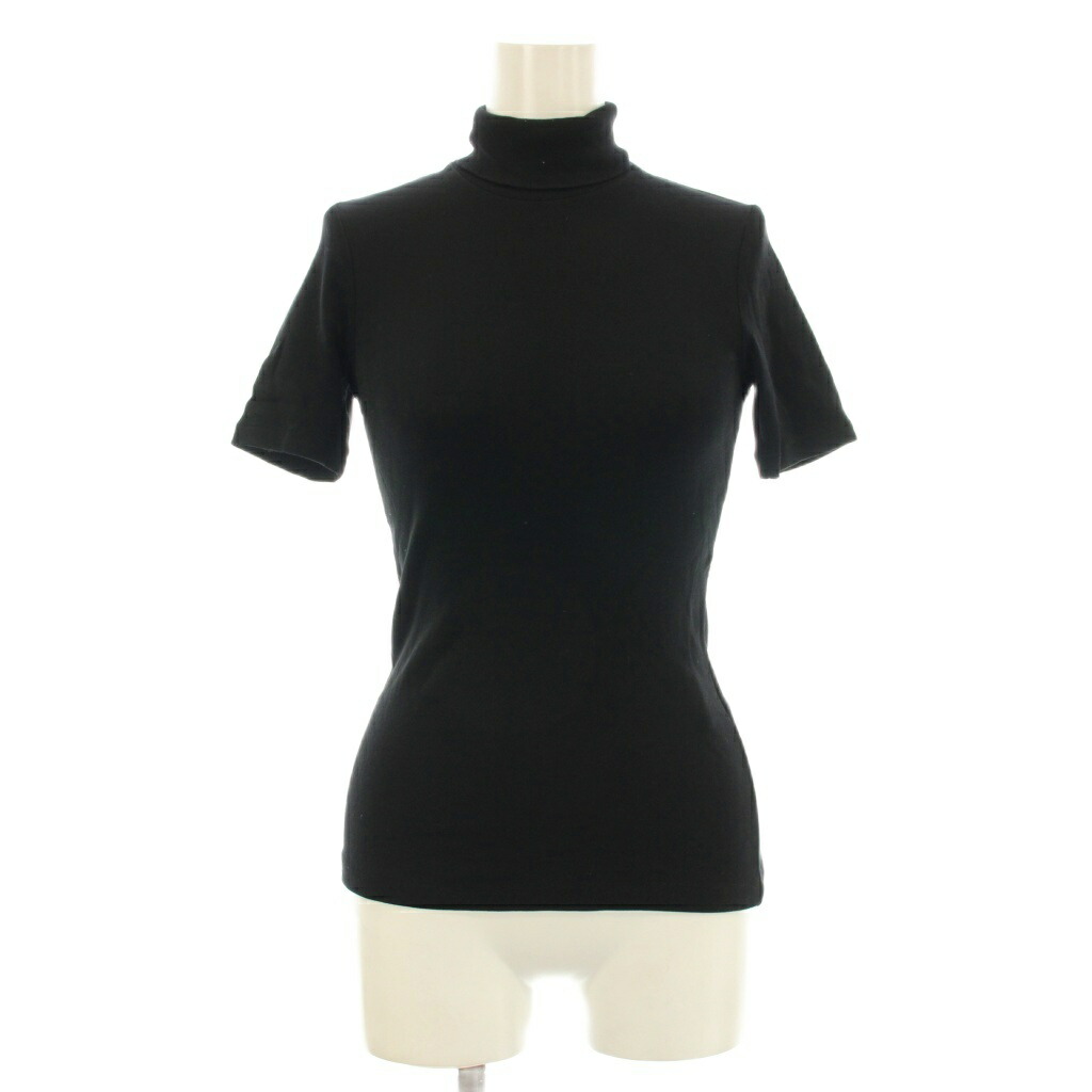 【楽天市場】【中古】ワイズ Y's ヨウジヤマモト カットソー Tシャツ 半袖 タートルネック コットン 3 黒 ブラック YA-T12 ...