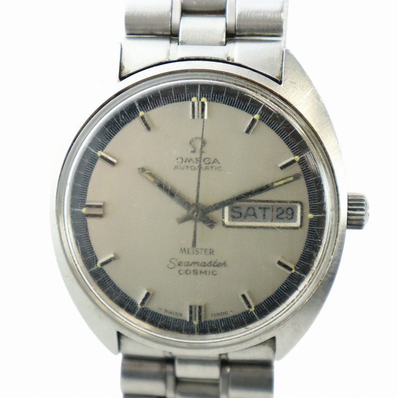 【楽天市場】【中古】オメガ OMEGA シーマスター コスミック Seamaster COSMIC 腕時計 ウォッチ 自動巻き デイト ...