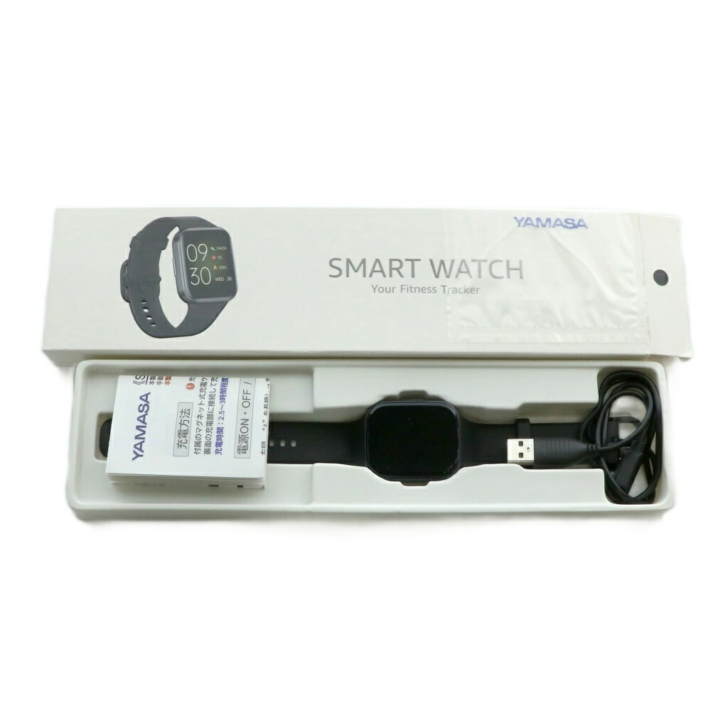 【楽天市場】【中古】山佐 YAMASA スマートウォッチ 腕時計 デジタル フィットネストラッカー マラソン アウトドア 黒 ブラック CQ-23-Y /MP GY11 その他 【ベクトル ...