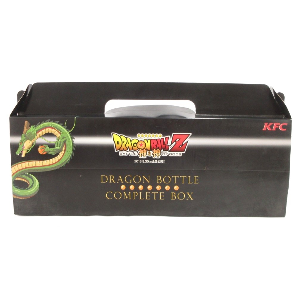 【楽天市場】【中古】KFC DRAGON BOTTLE COMPLETE BOX 「映画 ドラゴンボールZ 神と神」ドラゴンボトル ...