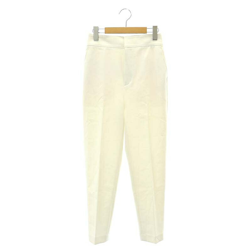 【楽天市場】【中古】ノーリーズ Nolley's 22SS ウォッシャブルハイウエスト美脚パンツ テーパード ジッパーフライ 36 白 ホワイト /MI OS レディース 【ベクトル 古着 ...