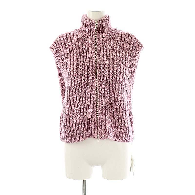 【楽天市場】【中古】未使用品 アメリヴィンテージ Ameri VINTAGE COMPACT KNIT VEST ニットベスト ウール混 F ピンク /MI OS レディース 【ベクトル 古着 ...