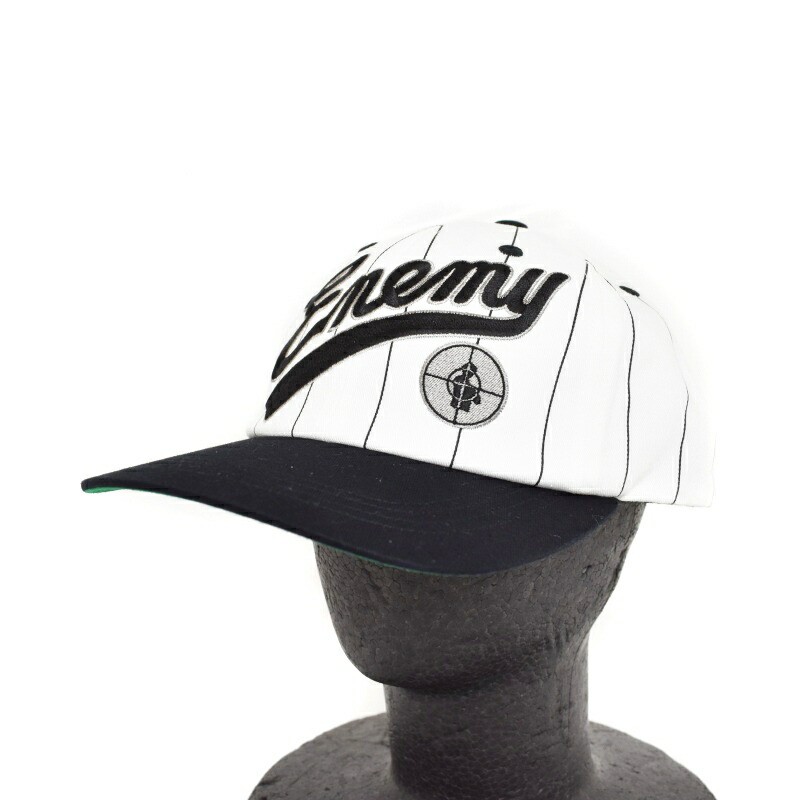 【楽天市場】【中古】未使用品 セントマイケル SAINTMICHAEL 24AW PE_CAP SNT ENEMY キャップ 帽子 OS 白 ホワイト SM-YS1-0000-C22 メンズ ...