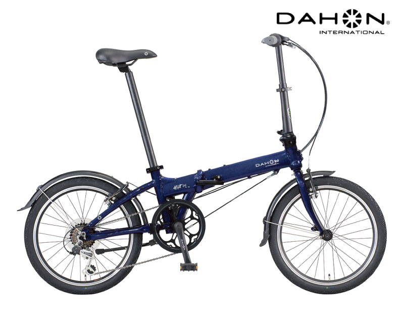 【楽天市場】DAHON INTERNATIONAL ダホンインターナショナル HIT D6 ヒットD6 マリンネイビー 6段変速 折り畳み：自転車館びーくる