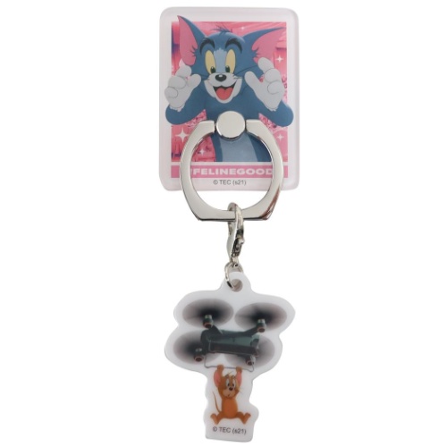 【楽天市場】スマートフォンリング スマホアクセ トムとジェリー 実写版 ワーナーブラザーズ インロック コレクション雑貨 メール便可：雑貨 ...