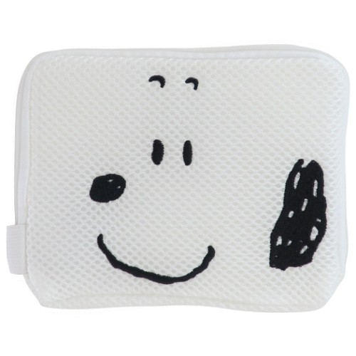 【楽天市場】メッシュ フラットポーチ 不織布マスクケース スヌーピー SNOOPY ピーナッツ ティーズファクトリー 洗濯ネット 小物入れ ...