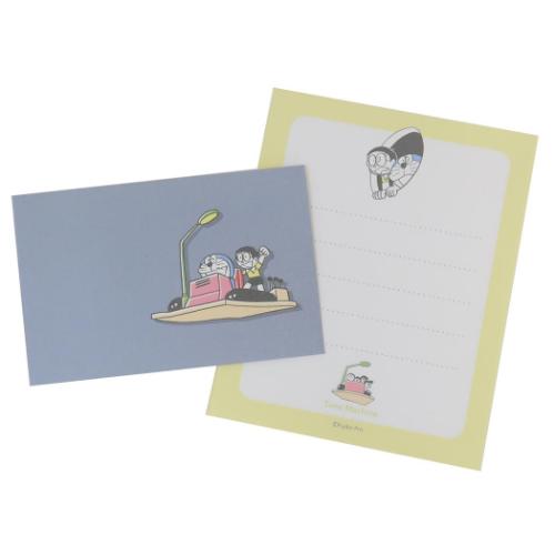 【楽天市場】ミニレターセット 手渡し手紙セット ドラえもん タイムマシン 藤子F不二雄 Green Flash ミニ便箋＆ミニ封筒 アニメメール便可：雑貨＆アートの通販店ベルコモン