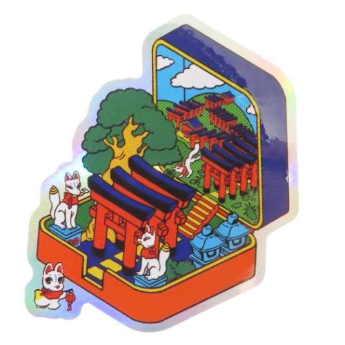 【楽天市場】CREATORS CIRCUS クリエイターズサーカス ステッカー 中村杏子 コンパクト伏見稲荷 フロンティア 耐水 耐光 デコ ...