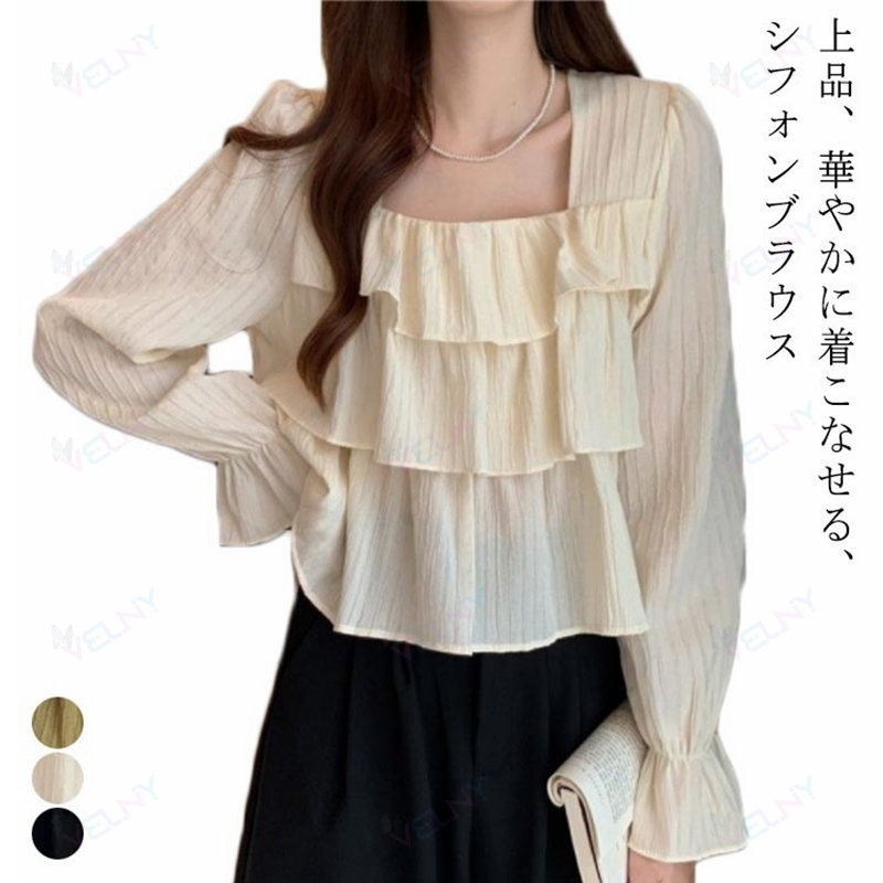 【楽天市場】レディース tシャツ インナー シフォン 入学式 入学式 トップス 40代 50代 大人 無地 オフィス シャツ ファッション ...