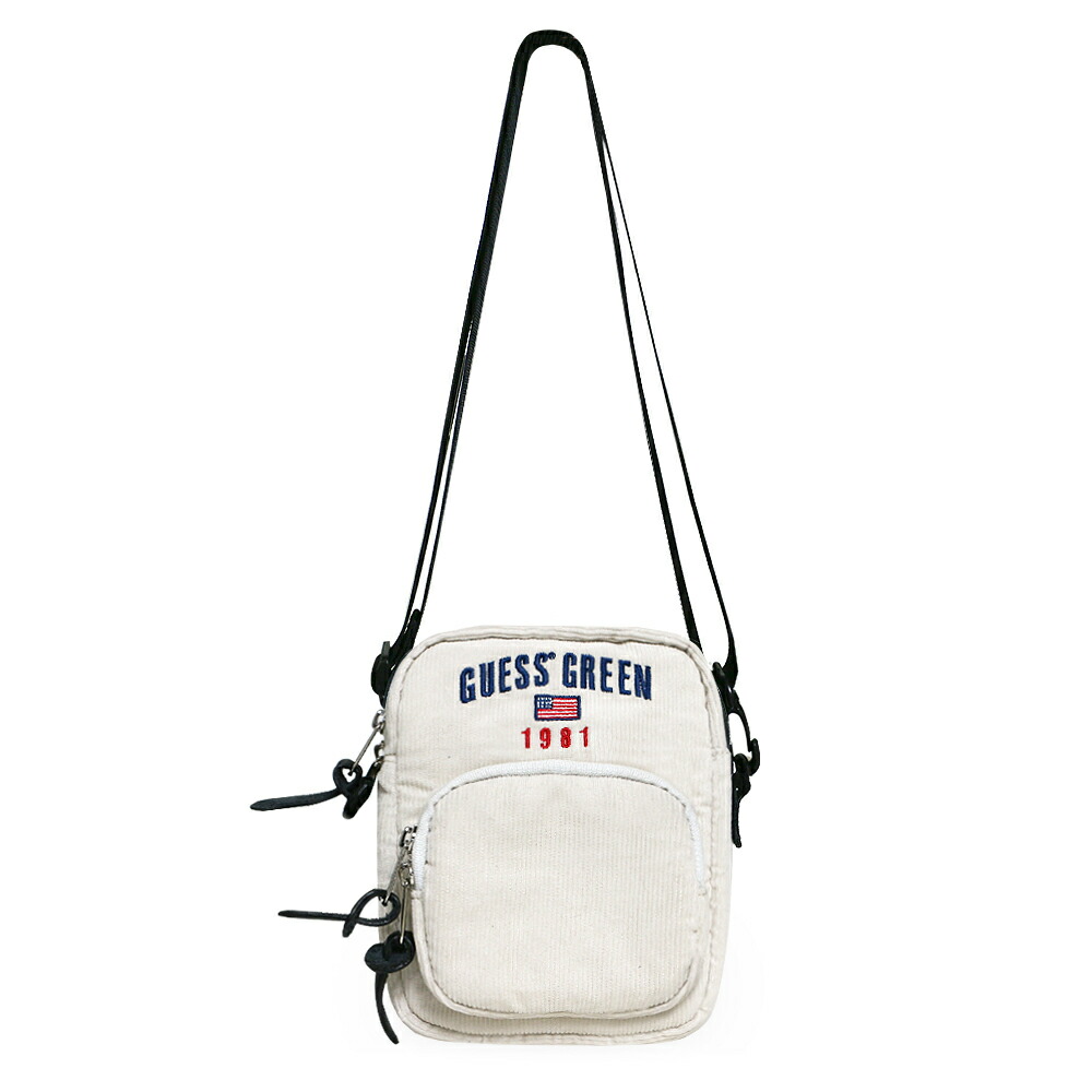 【楽天市場】GUESS GREEN LABEL / Guess Green 1981 Corduroy Shoulder Bag：VENTURER