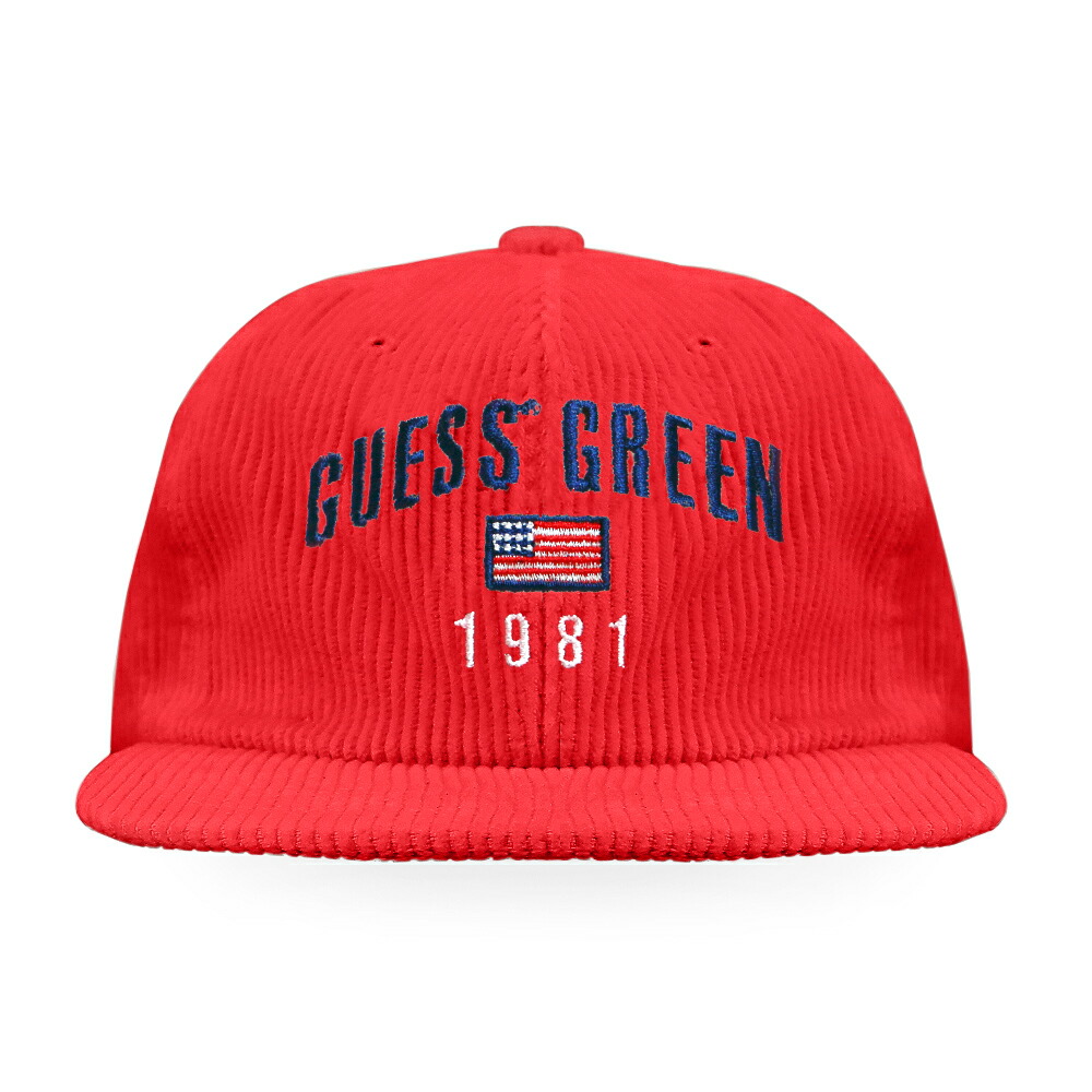 【楽天市場】GUESS GREEN LABEL / Guess Green 1981 Corduroy Cap：VENTURER
