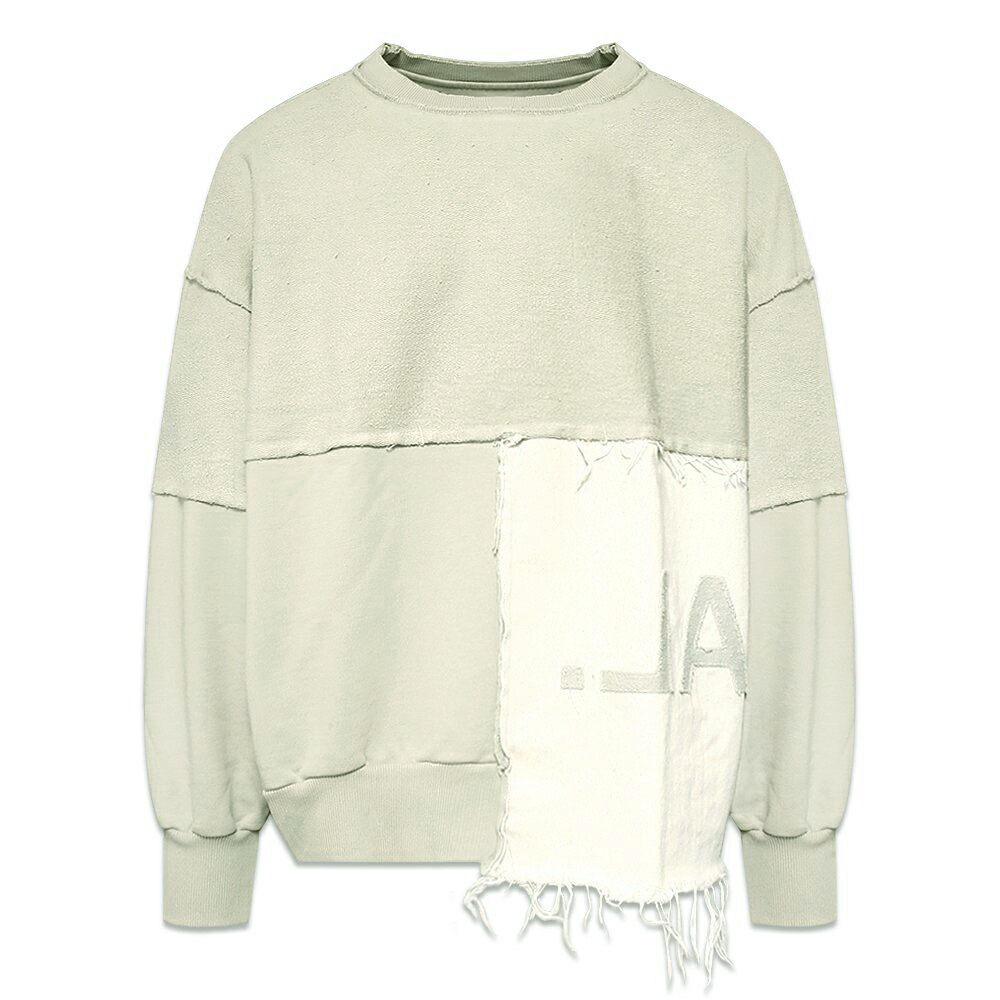 【楽天市場】VAL. KRISTOPHER / Bull Denim Panel Crewneck：VENTURER