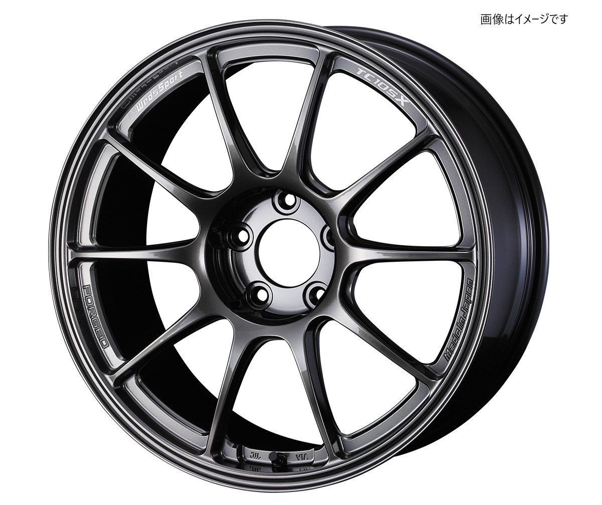 【楽天市場】【個人宅発送可能】 ウェッズ Weds 18×10.0J +20 5穴 PCD114.3 EJ-TI ホイール 1本 WEDS SPORT TC-105X FORGED ウェッズ ...