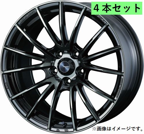 【楽天市場】Weds ウェッズ 18×+9.5J +38 5穴 PCD114.3 WBC ホイール 4本 WEDSSPORT SA35R ウェッズスポーツ エスエーサンゴーアール (73630 ...