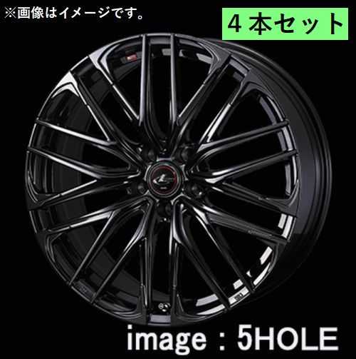 【楽天市場】Weds ウェッズ 20×8.5J +35 5穴 PCD114.3 H/BMC ホイール 4本 LEONIS SK レオニス エスケイ (40971)：VENUS