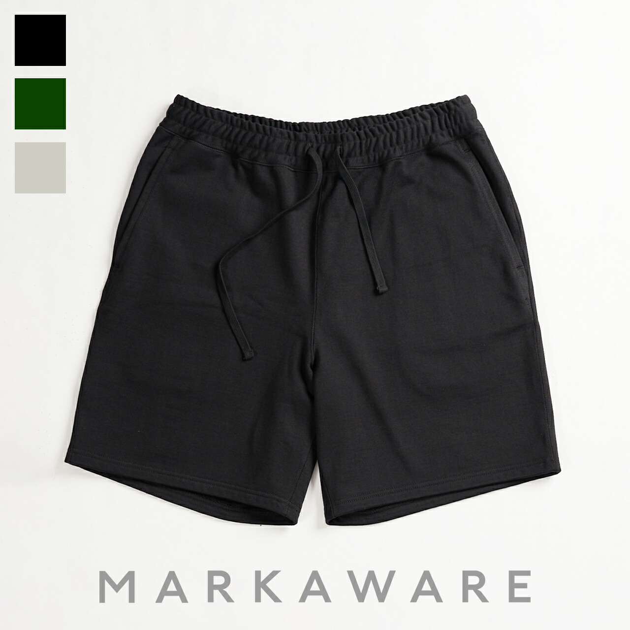 【楽天市場】MARKAWARE マーカウェア GYM SHORTS ORGANIC COTTON HEAVY FLEECE：VerteX SHOP