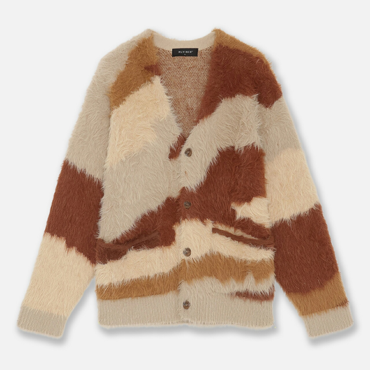【楽天市場】MLVINCE メルヴィンス SHAGGY CARDIGAN DESERT CAMO：VerteX SHOP