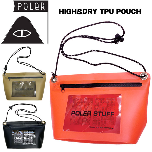 【楽天市場】ポーラー 24SS POLER HIGH&DRY TPU POUCH ポーチ メール便配送：スポーツプロショップVERTEX