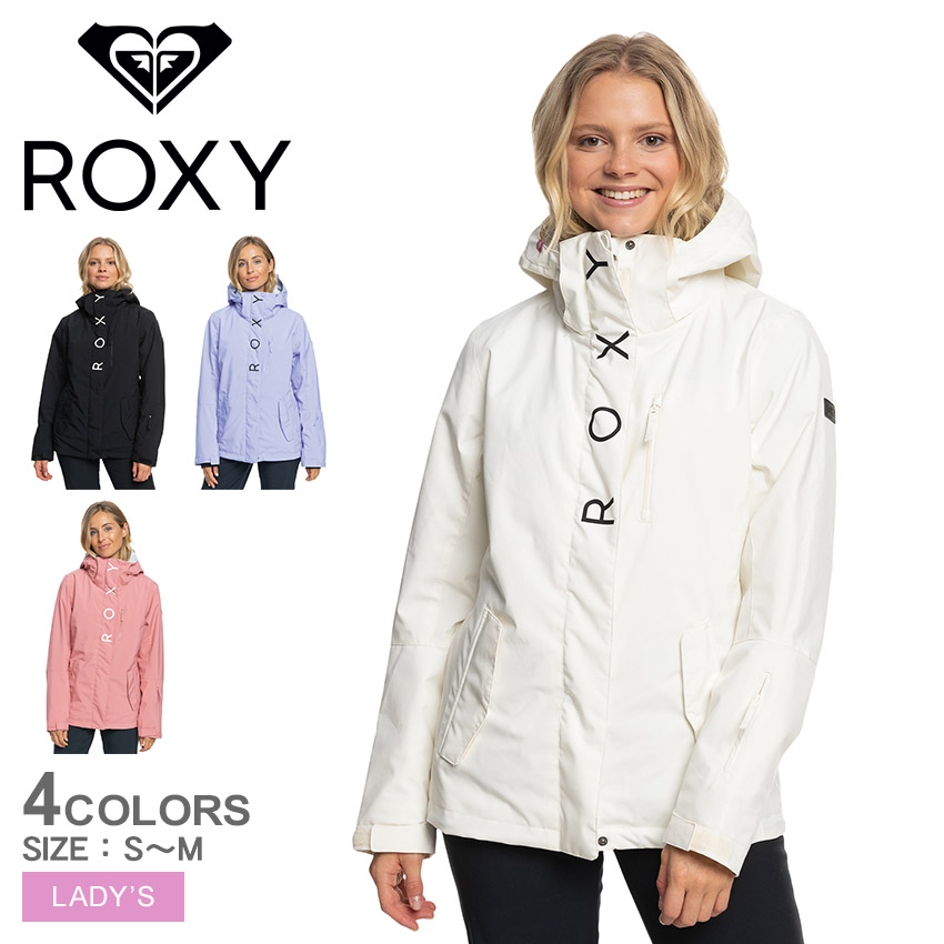 【楽天市場】《限定クーポン配布》ロキシー ジャケット レディース ROXY ROXY JETTY SOLID NP JK 15K【REGULAR FIT】 アウター ジャケット スノボ ...