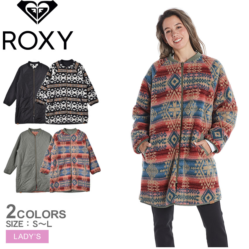 【楽天市場】《限定クーポン配布》ロキシー ジャケット レディース ROXY ペンドルトン ボア ジャケット アウター ボアジャケット コラボ 2WAY リバーシブル もこもこ おしゃれ 防寒 ...