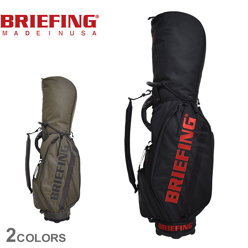 【楽天市場】《限定クーポン配布》ブリーフィング ゴルフ キャディバッグ BRIEFING GOLF ゴルフバッグ CR-5 #03 TL STANDARD SERIES スタンダード シリーズ ...
