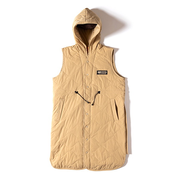【楽天市場】グリップスワニー Grip Swany W's Quilt Long Vest Beige [GSW-15][grip swany ...