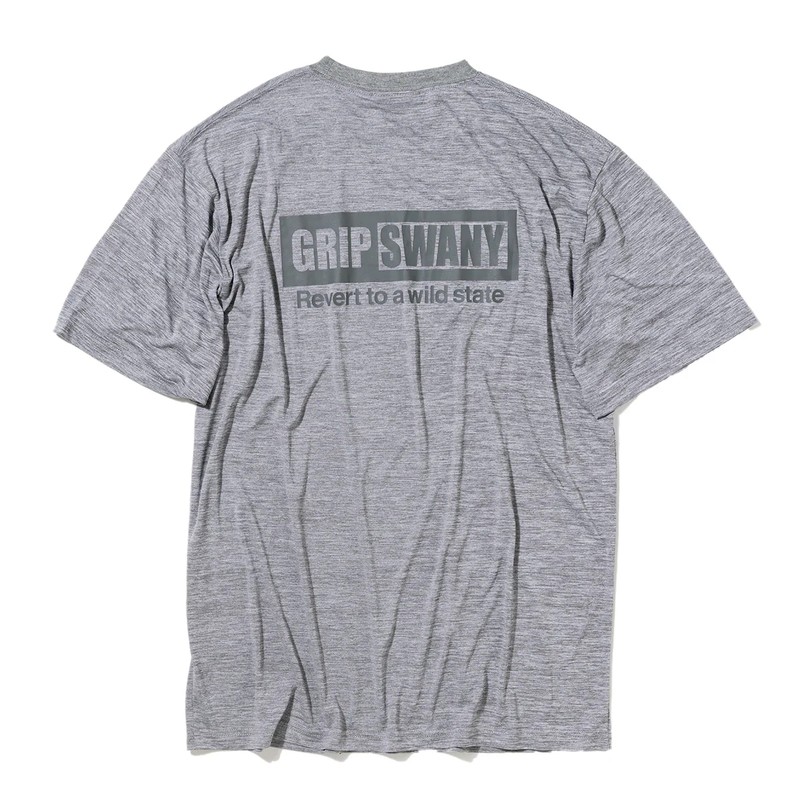 【楽天市場】グリップスワニー Grip Swany BOX LOGO DRY S/S TEE HEATHER GREY [GSMCT0014 ...