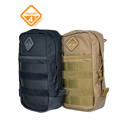 【楽天市場】ハザード4 Hazard4 Broadside MOLLE 9X5 Utility Pouch BK [H4-PCH-BRS ...
