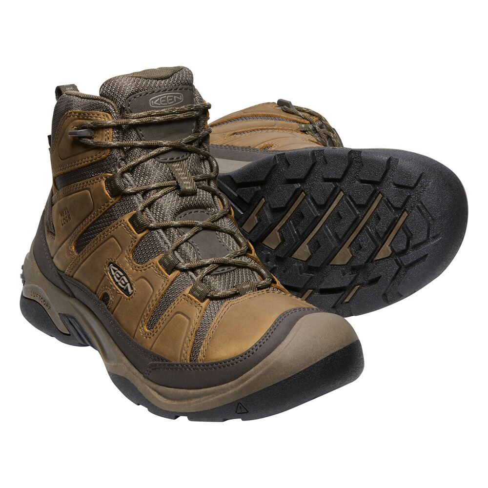 【楽天市場】キーン KEEN Men CIRCADIA MID WP Bison/Brindle [1026769]：vic2（ビックツー）