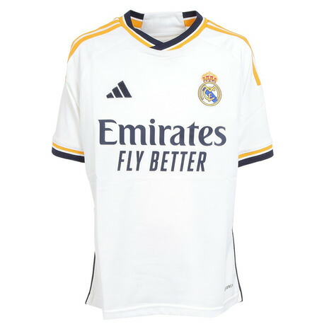 【楽天市場】アディダス（adidas）（キッズ）ジュニア レアル・マドリード 23/24 ホームユニフォーム レプリカ JSY DJH69 ...