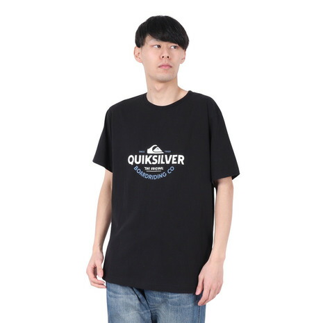 【楽天市場】クイックシルバー（Quiksilver）（メンズ）TYPED OUT ST 半袖Tシャツ 25SPQST251007BLK ...