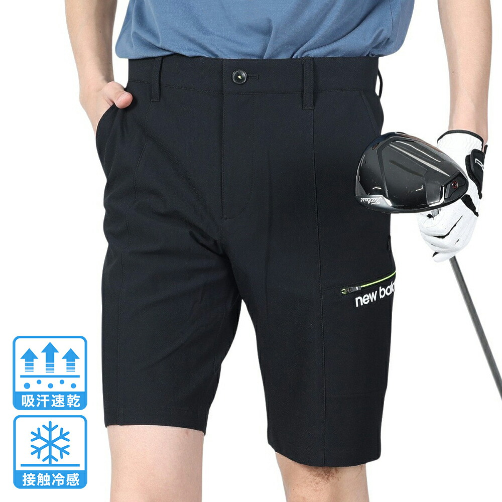 【楽天市場】【マラソン期間限定 さらに最大P10倍】ニューバランス（new balance）（メンズ）ゴルフウェア ショートパンツ 吸水速乾 ...