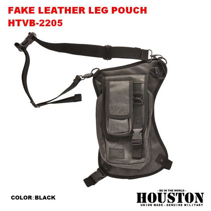 【楽天市場】ヒューストン HOUSTON HTVB-2205 フェイクレザーレッグポーチ：ビクトリーキス