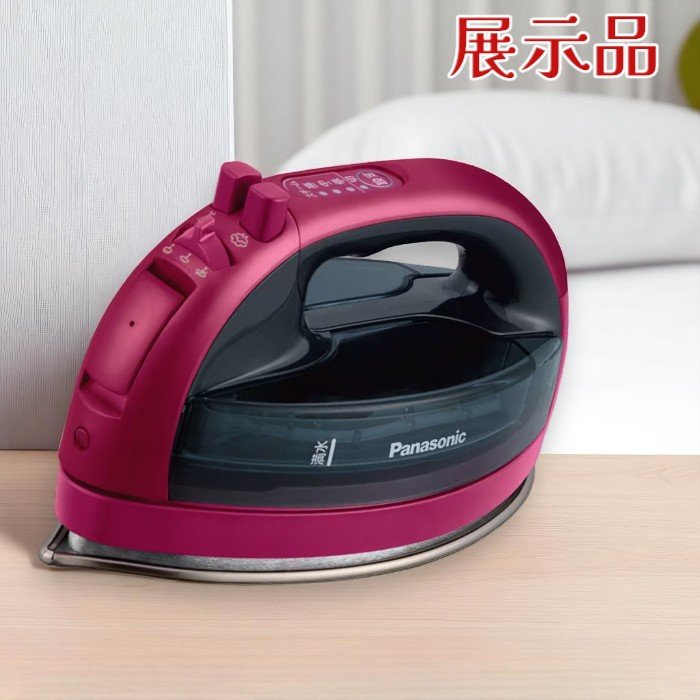 【楽天市場】（展示品）Panasonic パナソニック コードレススチームアイロン NI-WL708-P Wヘッド 除菌 抗菌ハンドル【訳アリ ...