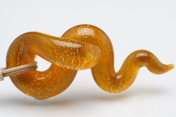 【楽天市場】ベネチアングラス ネックレス スネーク イエロー ベネチアングラス 蛇：イタリアギフトVIGO