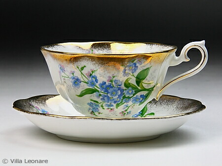 【楽天市場】【ロイヤル アルバート】フォーゲット ミー ノット カップ＆ソーサー：Villa Leonare