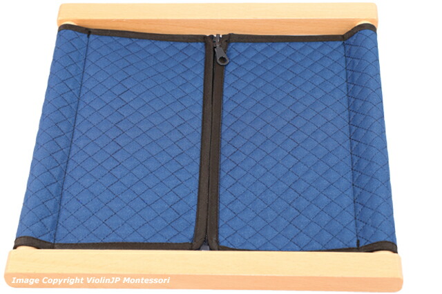 【楽天市場】モンテッソーリ 着衣枠 ファスナー ジッパー チャック Montessori Zipping Dressing Frame 知育 ...