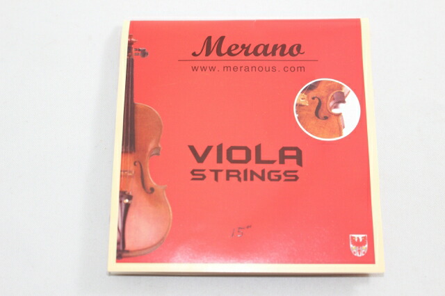 【楽天市場】ビオラ弦 Merano 4弦セット（A D G C)：バイオリンJP