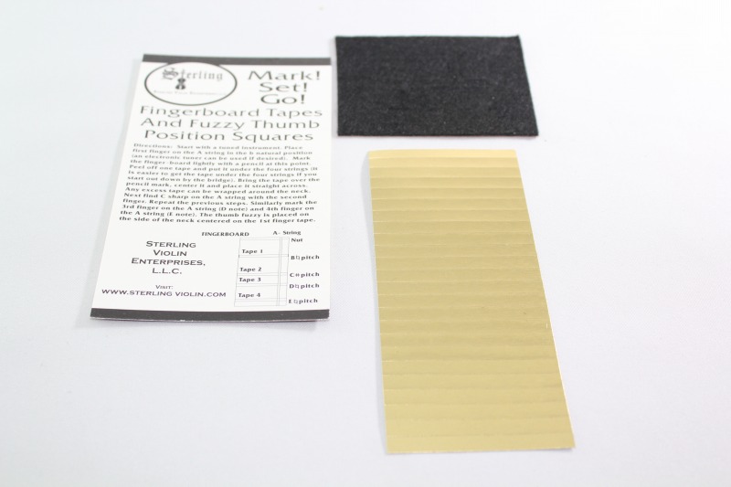 【楽天市場】指板用テープ パック Mark!Set!Go! ポジションの目印に ♪6挺分♪ バイオリン・ビオラ用：バイオリンJP