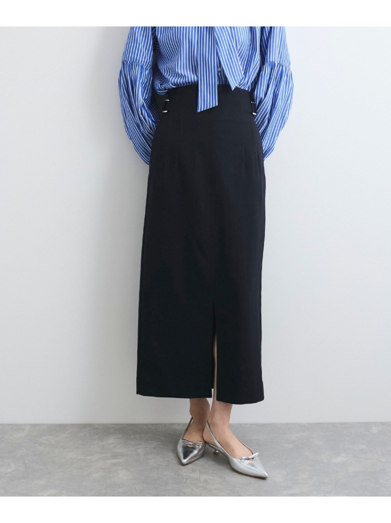 【楽天市場】【SALE／40%OFF】【美easy】コンフォートツイルウエストデザインIラインスカート【洗える/防シワ/UVケア】 VIS ...