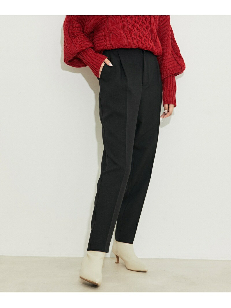 【楽天市場】【SALE／70%OFF】【WEB限定】【洗える】ワンタックテーパードパンツ vis-a-vis ビス パンツ スラックス・ドレス ...