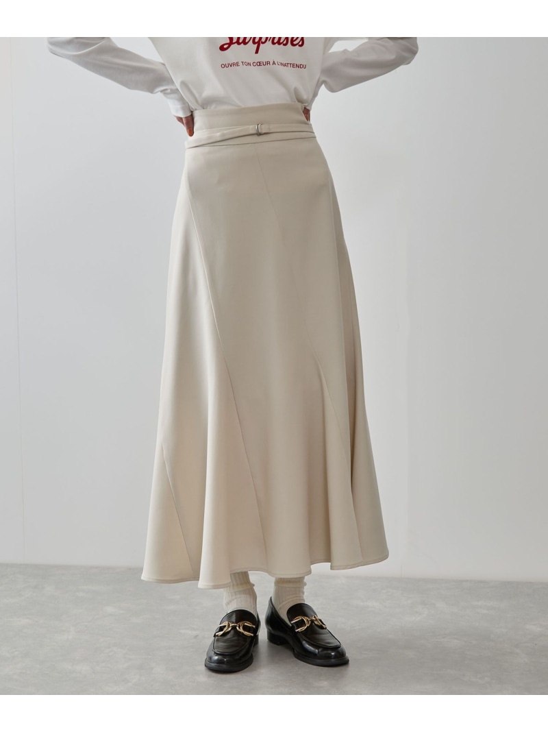 【楽天市場】エスカルゴ切替マーメイドスカート VIS ビス スカート その他のスカート ベージュ ネイビー グレー【送料無料】[Rakuten Fashion]：VIS／ビス